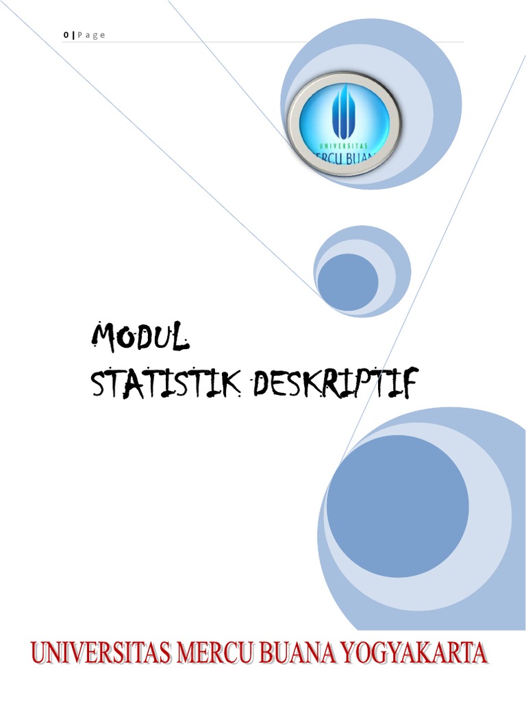 MODUL STATISTIK DESKRIPTIF TERBARU 16 Oktober | PDF