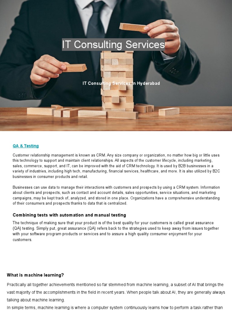 IT Consulting | PDF