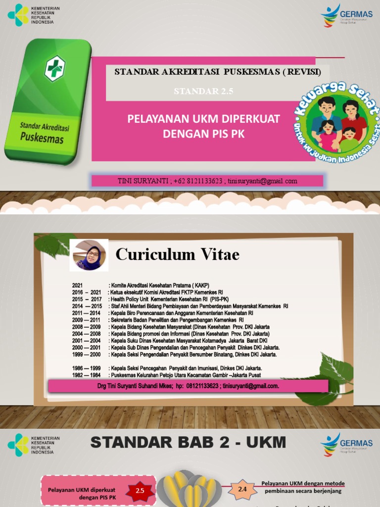 Standar 2.5 Pis-Pk Update | PDF