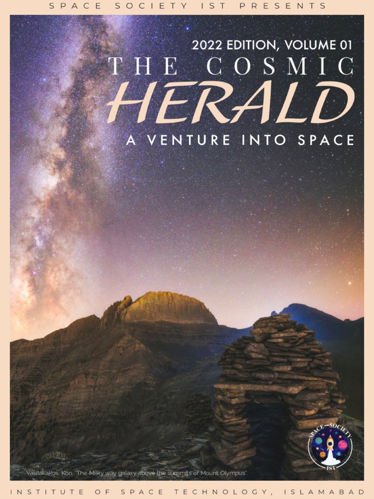 The Cosmic Herald Space Society Ist | PDF
