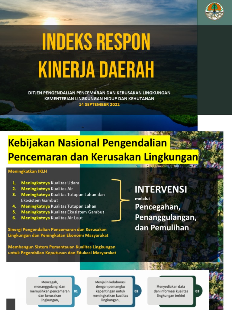 2022 - Indeks Respon Kinerja Daerah | PDF