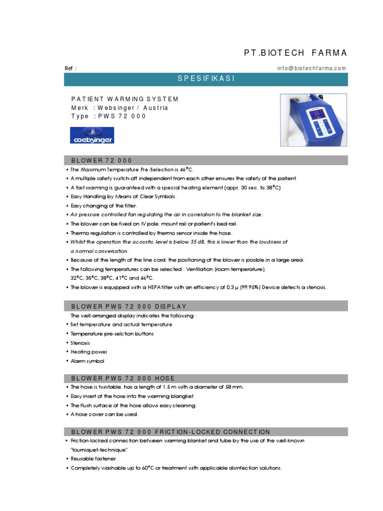 Spesifikasi - Websinger - PWS 72000 | PDF | Tools | Mechanical Engineering