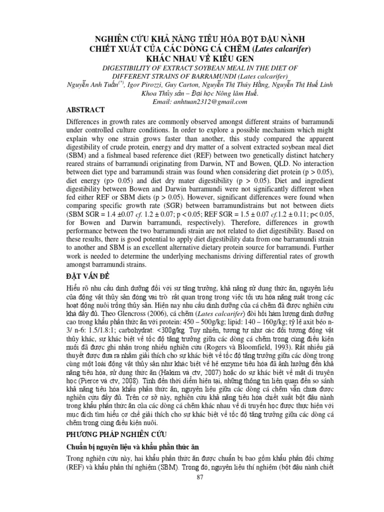 bã đậu nành | PDF