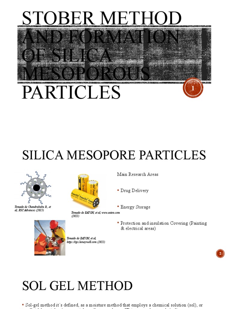 Stöber Method for Silica Mesoporous Particles | PDF | Physical ...