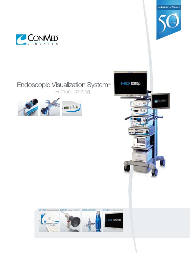 Endoscopic Visualization System Product Catalog | PDF | Computer Monitor | Video
