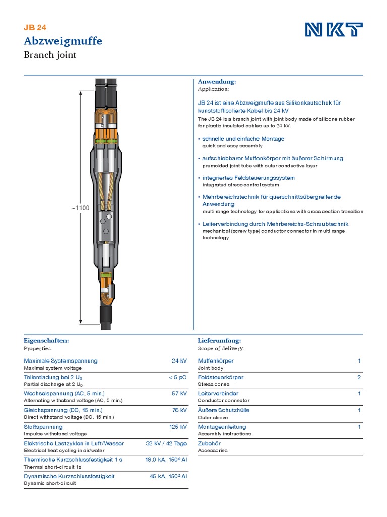 Datasheets MV-MS Joints-Muffen 12-2018$ACC MVACC DS EN | PDF