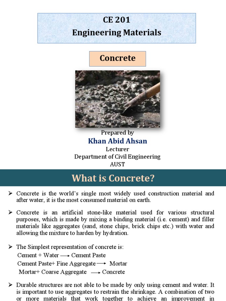 Concrete | PDF | Concrete | Deformation (Engineering)