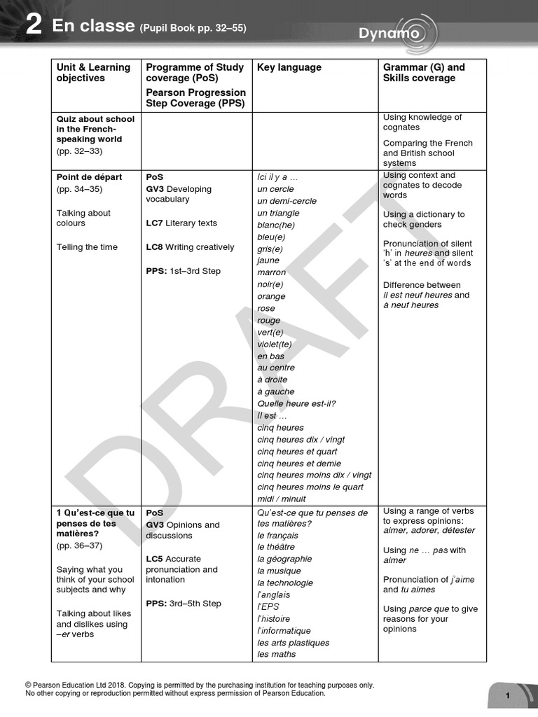 KS3 Dynamo 1 Teachers Guide 1 Sample | PDF