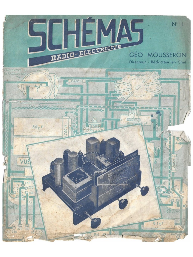 1946 Schemas Radio-Electricite 01 | PDF