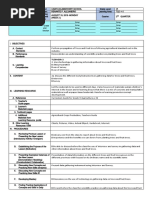 Detailed Lesson Plan Cover Page | PDF