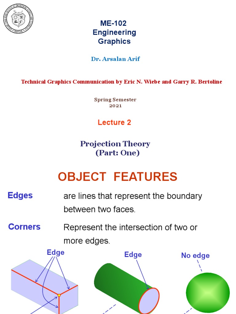 Lecture - 02 - Projection Theory | PDF | Technical Drawing | Imaging