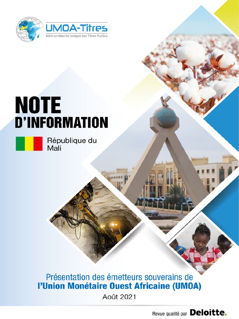 Note D'information Mali 2021 Digital | PDF | Mali | Magistrat