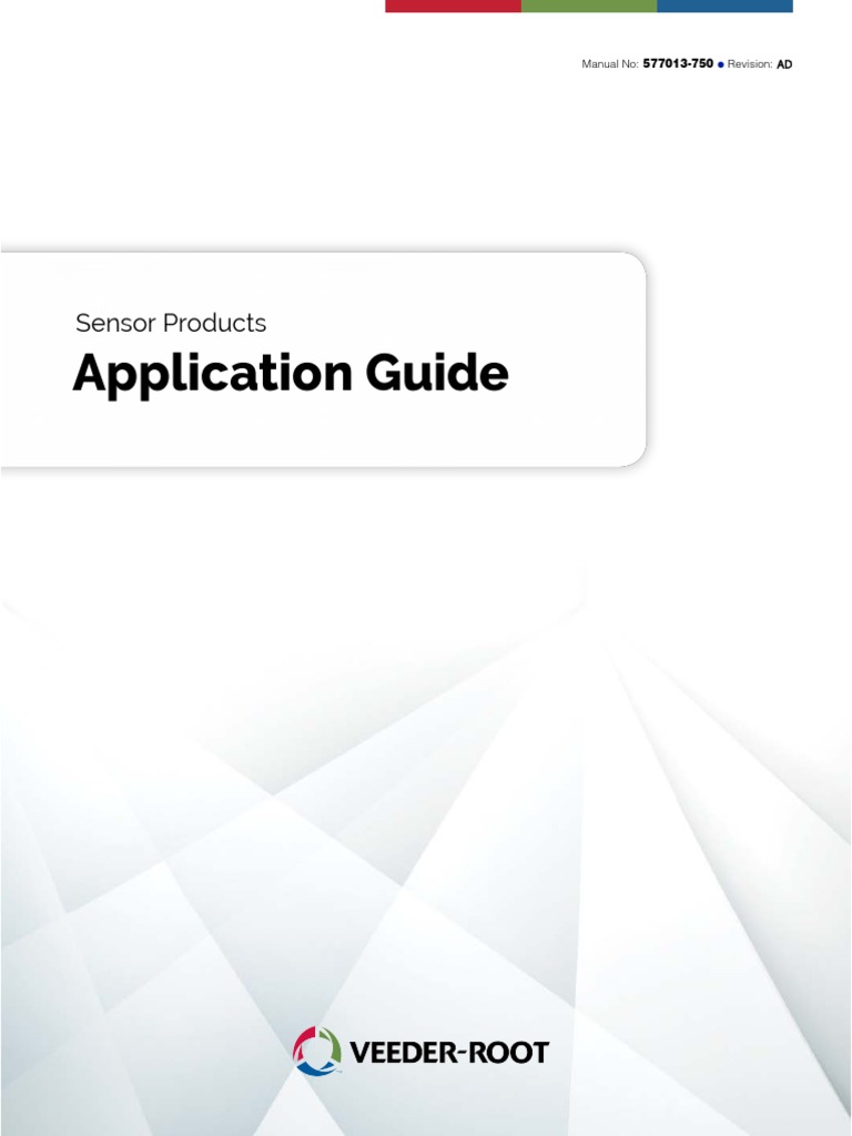 Veeder Root Sensor Application Guide | PDF