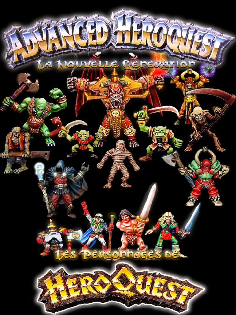 Les Personnages de Heroquest | PDF