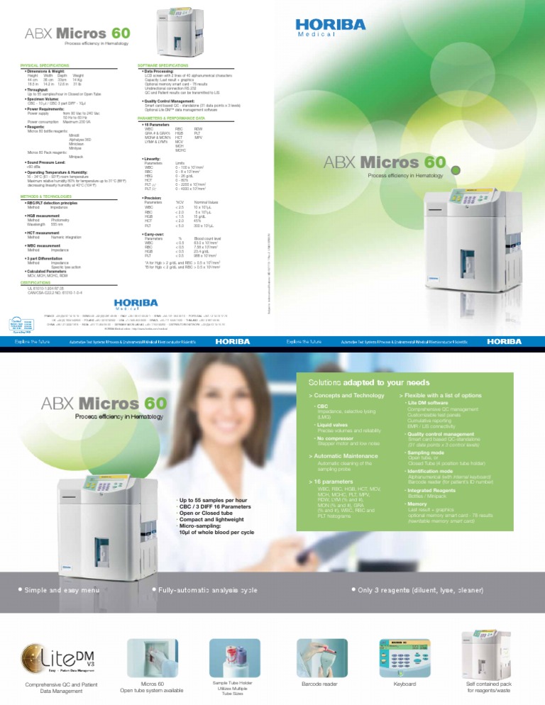 Brochures Horiba | PDF