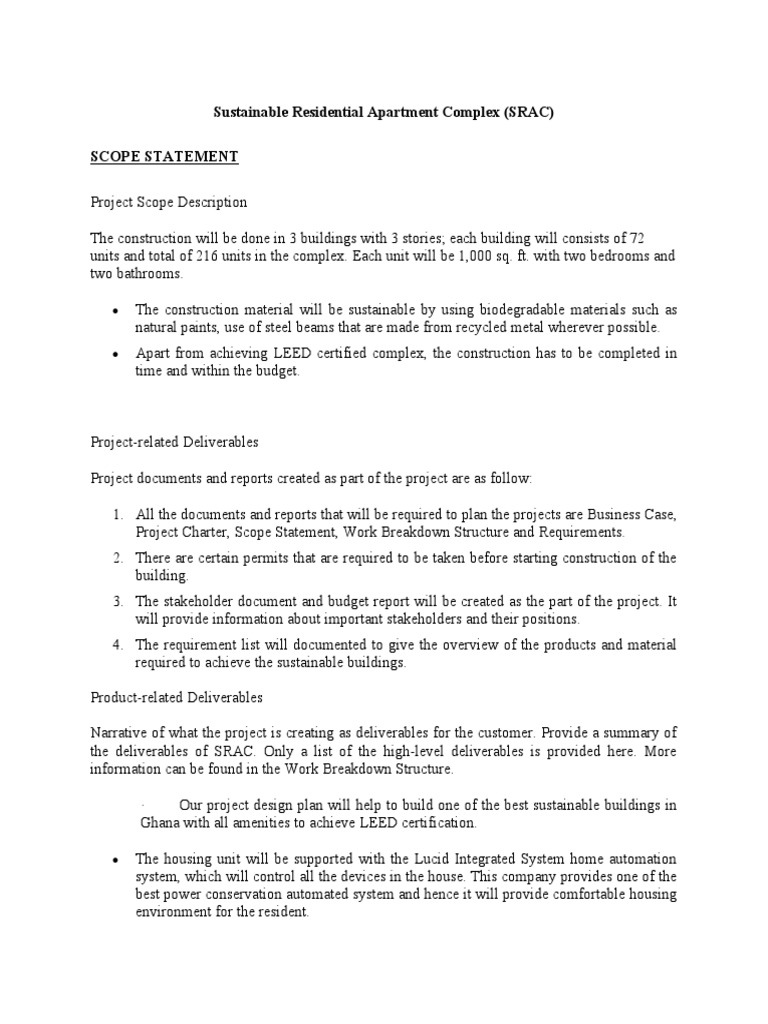 Sustainable Residential Apartment Complex | PDF | Green Building ...