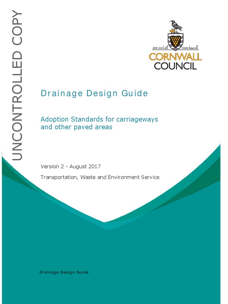 Drainage Design Guide | PDF | Flood | Road