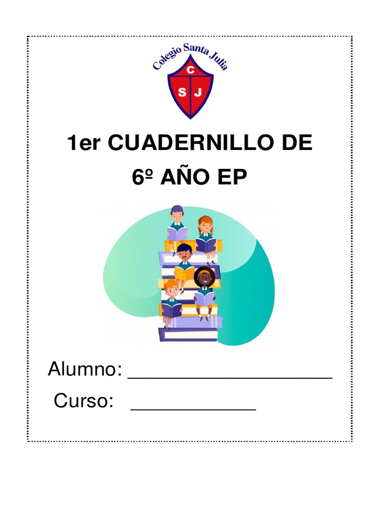 1° Cuadernillo 6° | Descargar gratis PDF | Residuos | Sustantivo