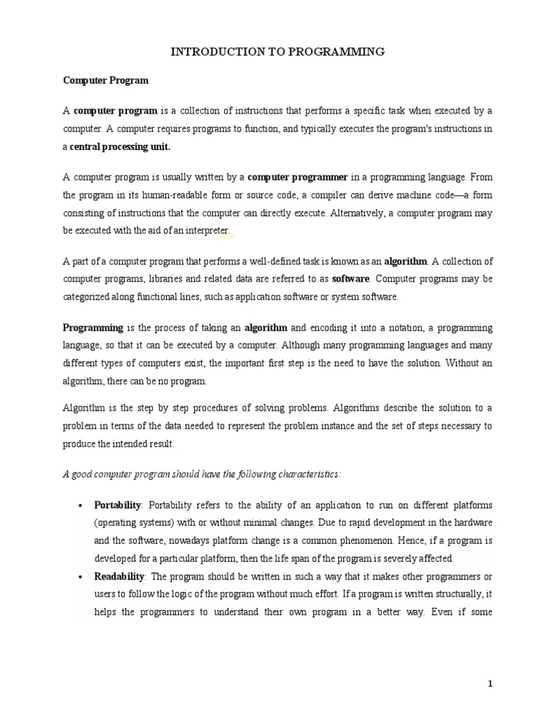 PROGRAMMING NOTE_101331 | PDF | Object Oriented Programming | Class (Computer Programming)