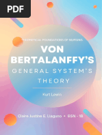 Ludwig Von Bertalanffy's General Systems Theory | PDF | System ...