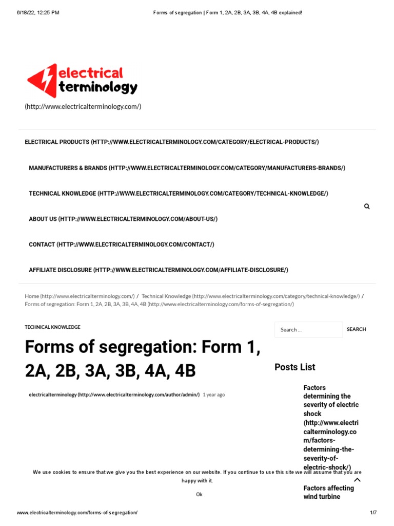 Forms of Segregation - Form 1, 2A, 2B, 3A, 3B, 4A, 4B Explained! | PDF ...
