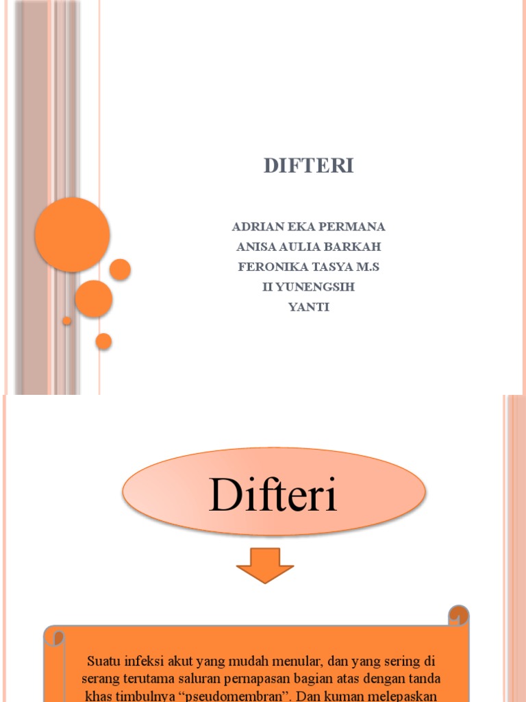 Difteri | PDF | Pengembangan Diri | Kesehatan Holistik