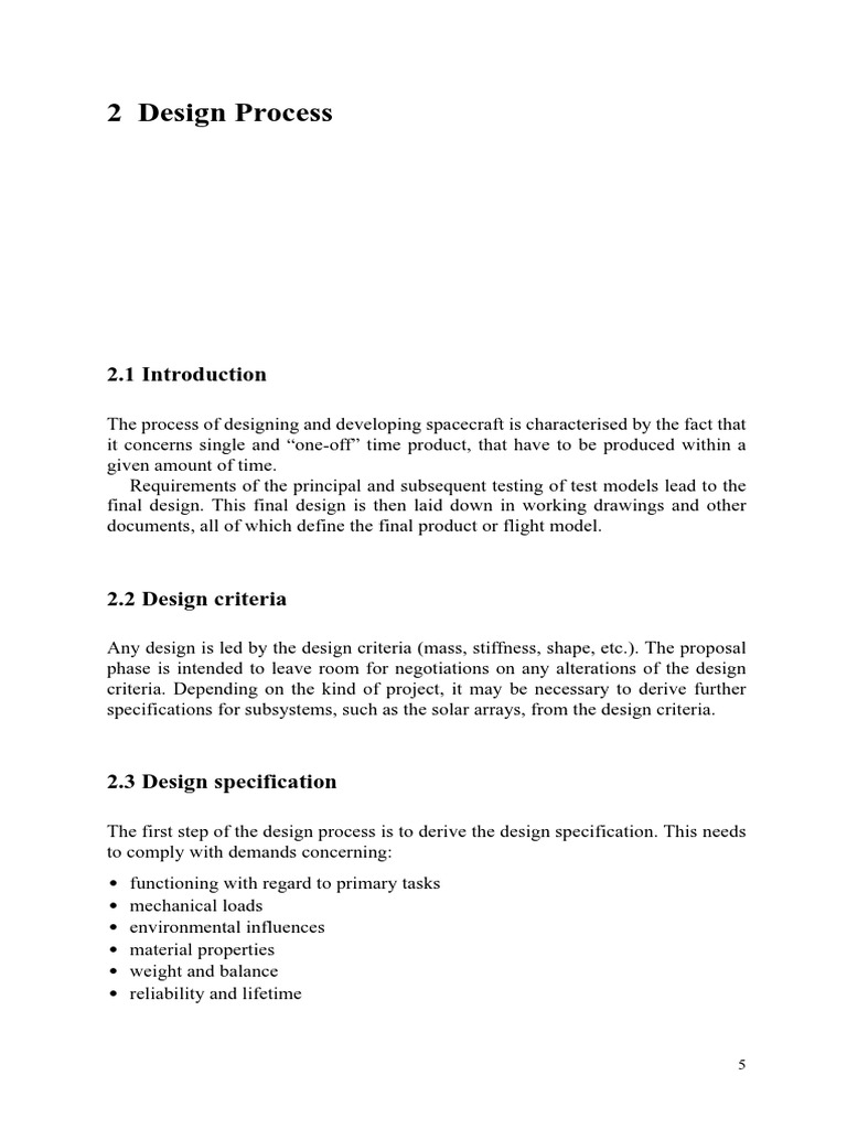 Design Process | PDF | Specification (Technical Standard) | Reliability ...