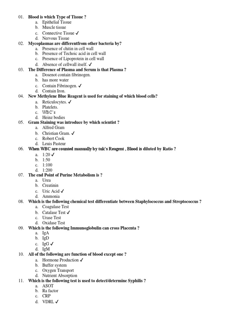 Laboratory Dha Praparation MCQ 1-2700 | PDF | Staining | Bacteria