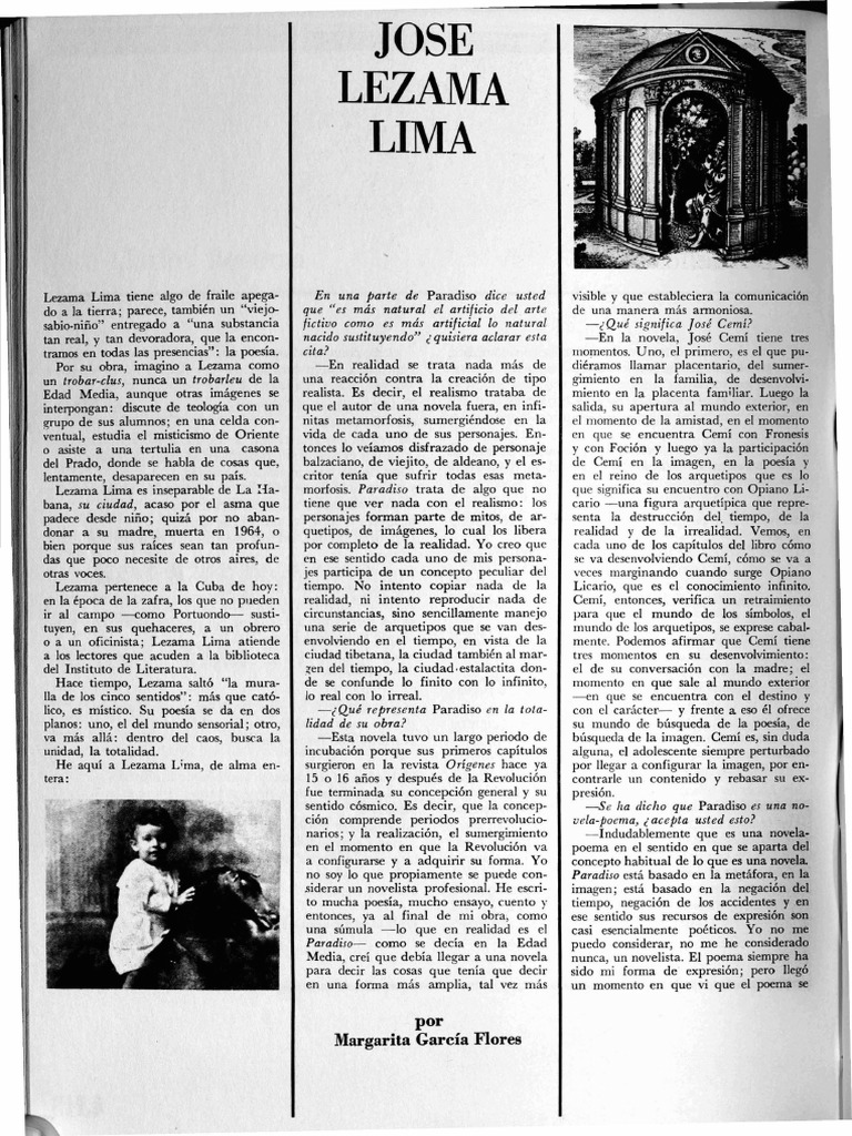 RUM Entrevista Lezama | PDF | Novelas | Realidad