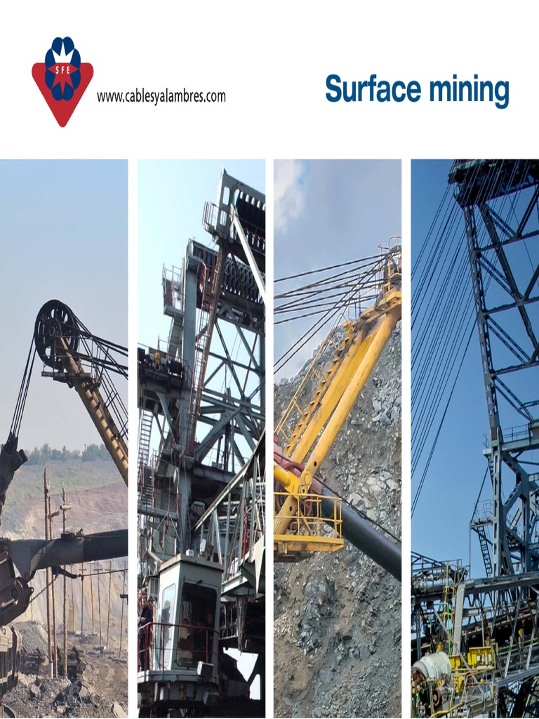 8 - Surface Mining - Wire - Rope | PDF | Manufactured Goods | Equipment