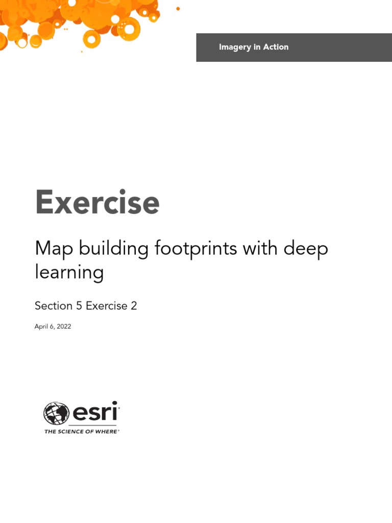 Map Building Footprints With Deep Learning | PDF | Arc Gis | Deep Learning