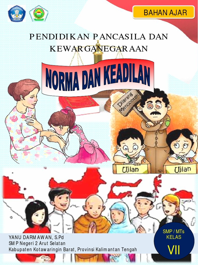 Bahan Ajar Kelas VII Materi Norma Dan Keadilan Model PBL Pertemuan 1 | PDF | Ilmu Sosial