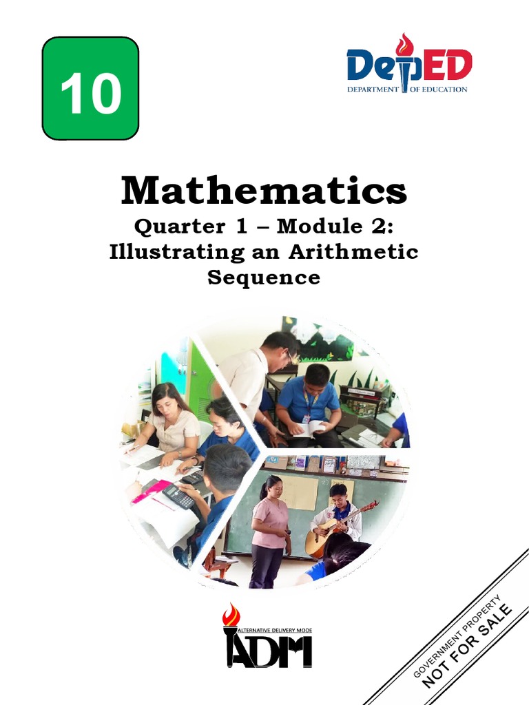Math 10 - Module 2 - Aritmetic Sequence | PDF | Learning | Understanding