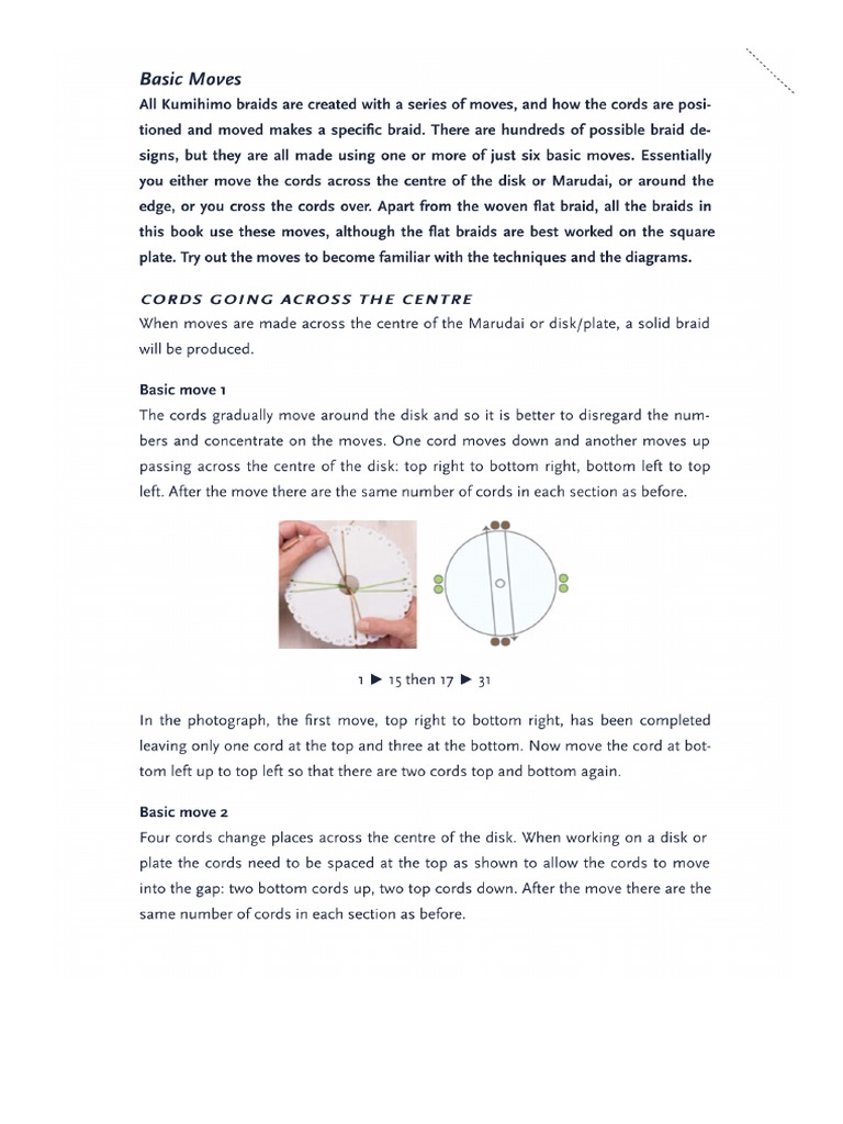 Kumihimo Basics | PDF
