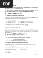 Balance ionique de l'eau en meq/L et °F | PDF | Ion | Éléments chimiques