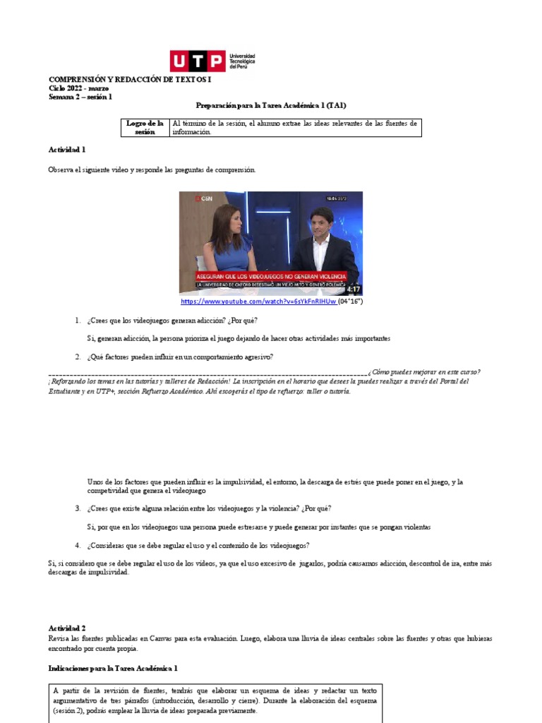 S02.s1-Preparación para La TA1 (Material) 2022 Marzo Resuelto | PDF ... S02.s1-Preparación para La TA1 (Material) 2022 Marzo Resuelto | PDF ...