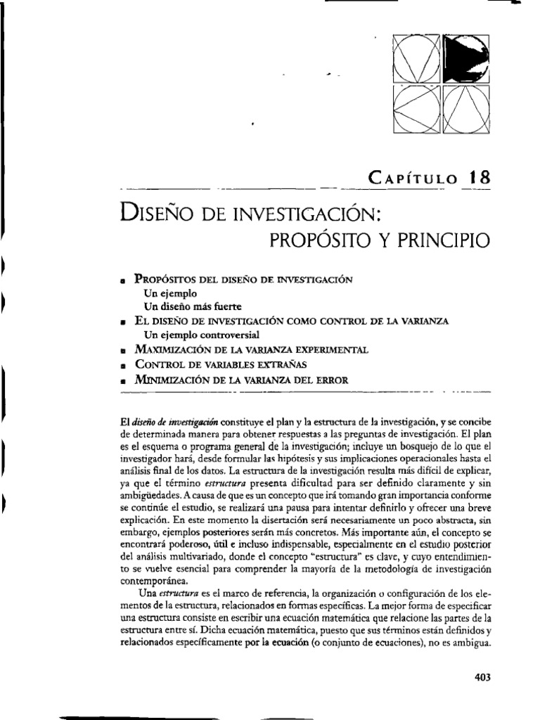 Kerlinger-Investigacion Cap 18 | PDF