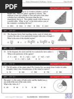 MATHS Most Important Questions (Prashant Kirad) | PDF | Circle | Polynomial