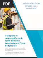 Manual para Conteo Físico de Inventario | PDF | Almacén | Inventario