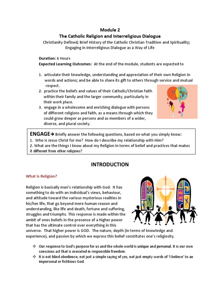 IRS3E Module 2-5E Method (The Catholic Religion and Interreligious ...