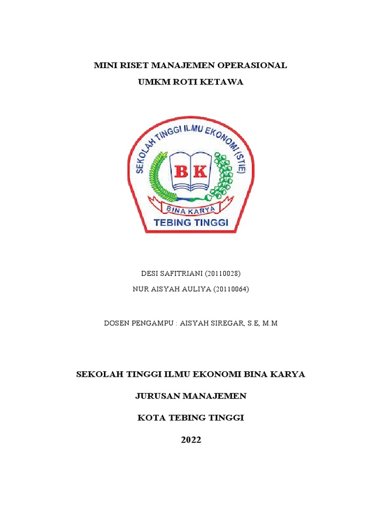 Mini Riset Kelompok | PDF