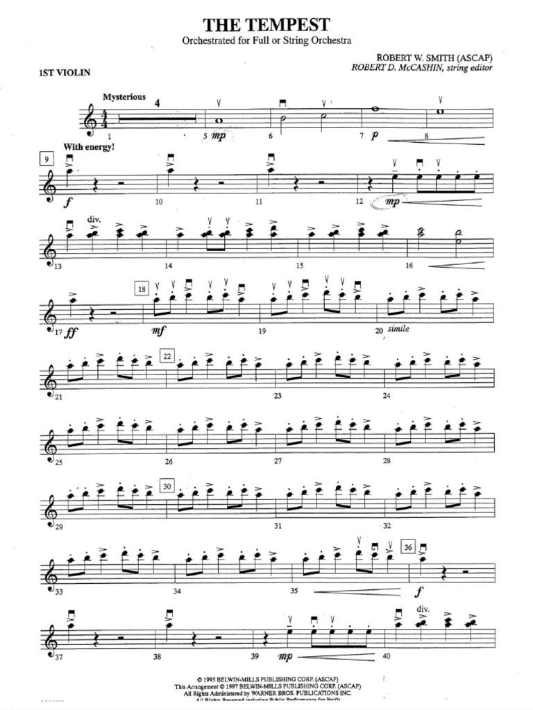 La Tempestad Robert Smith | PDF