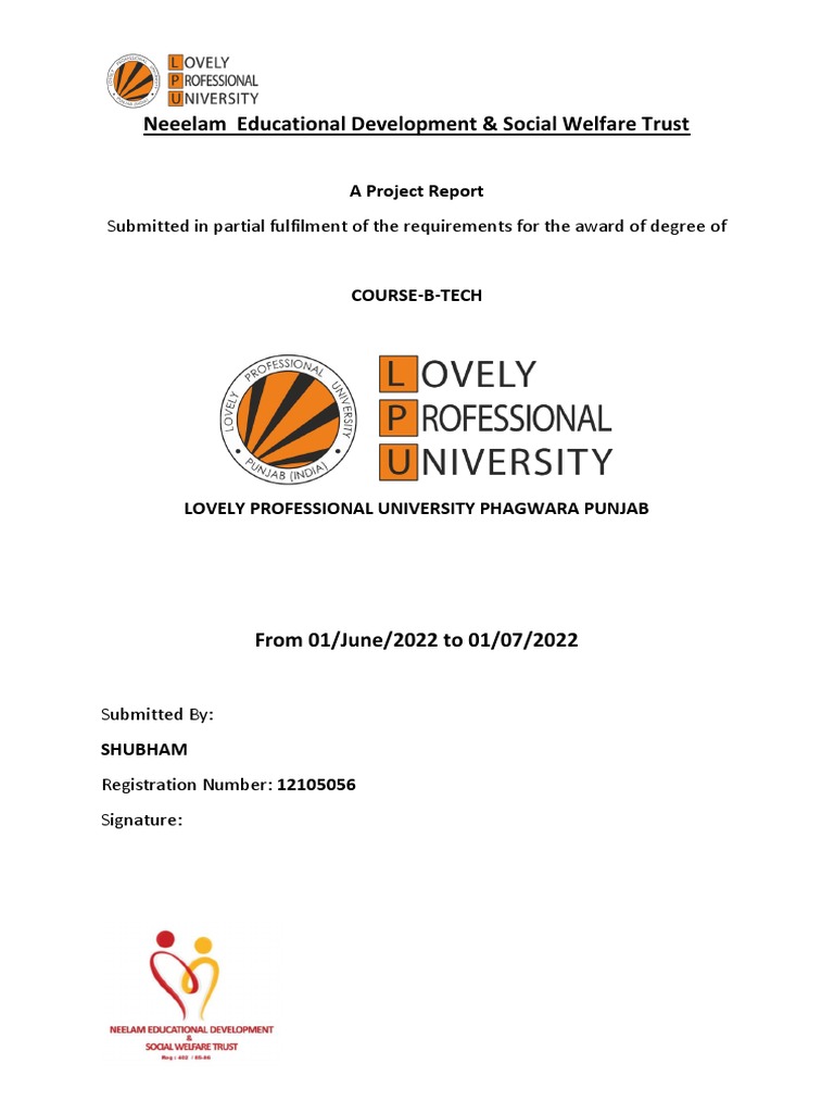 CDP Report Lpu | Download Free PDF | Non Governmental Organization