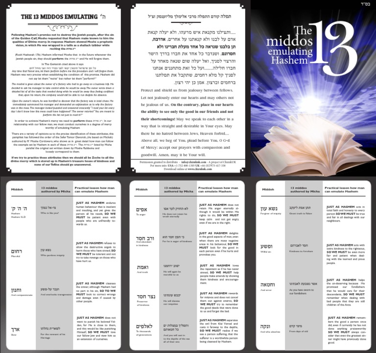 13 Middos | PDF | Sin | Theology