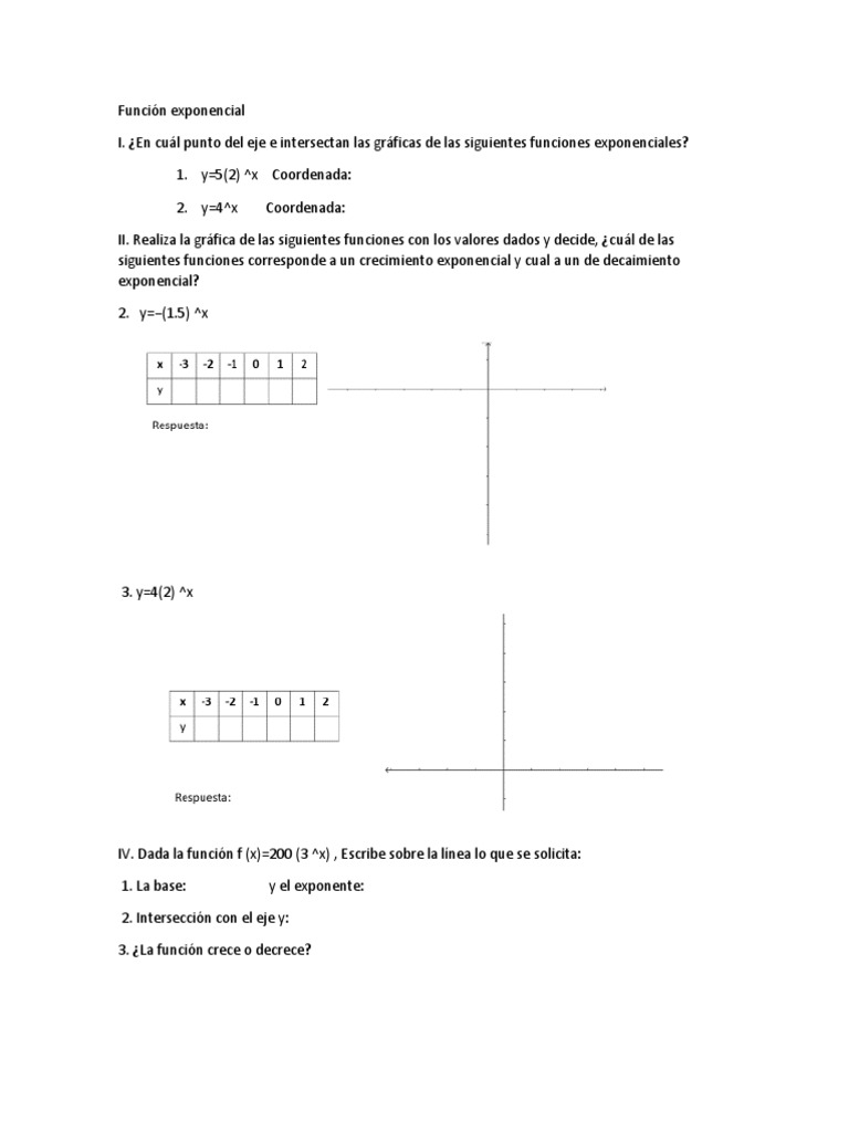 ACT Mate | PDF | Funcion exponencial | Logaritmo