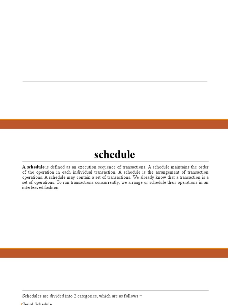 Transaction | PDF | Data Management | Operating System Technology