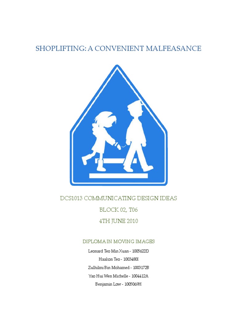 Shoplifting & Design Solutions | PDF | Crime Thriller | Theft