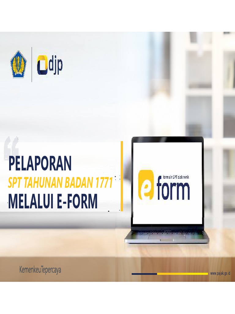 Materi E-Form SPT 1771 (Rev) | PDF