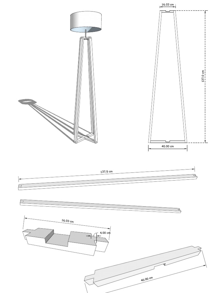 Planos Lampara | PDF