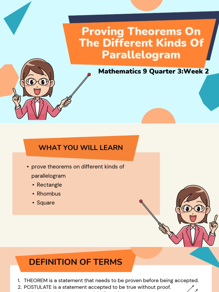 Math9 Q3 WK2 | PDF | Rectangle | Perpendicular Math9 Q3 WK2 | PDF | Rectangle | Perpendicular